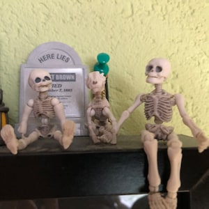 Mini Skulls Mini Bone Skull Figure Big Pile of Bones - Etsy