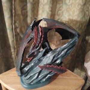 Sculpture of the Dragon Firnen Character of the Books Eragon. - Etsy