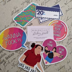 The Broad City Sticker Pack Abbi and Ilana Broad City Broad City ...