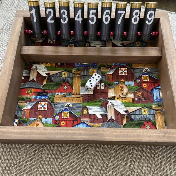 Buckshot Dice Game/ Amish Barns - Etsy