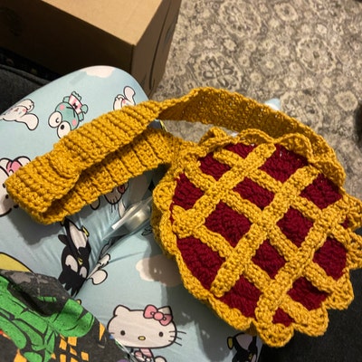 Cherry Pie Purse Crochet Pattern Cottagecore Nature Woodland Aesthetic ...