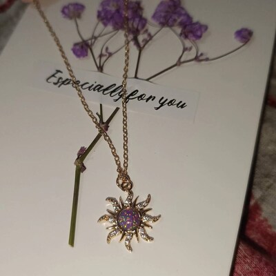 Tangled Rapunzel Dream Flower Sunset Micropaved Sunstone Zirconia Star ...