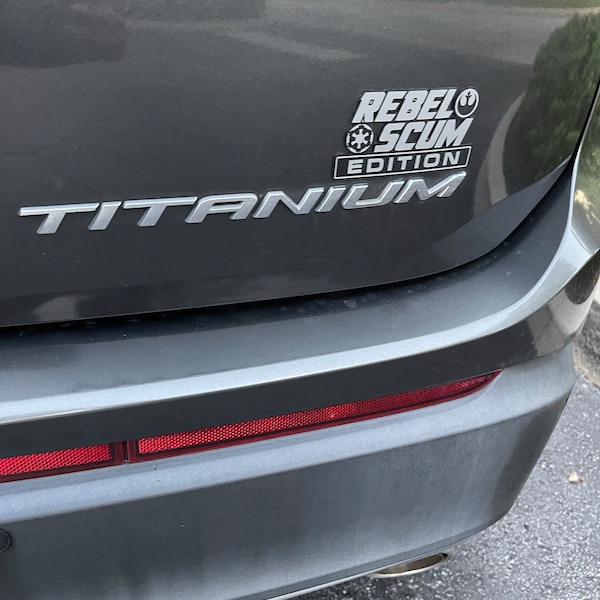 Custom REBEL SCUM EDITION Automobile Car Emblem - Etsy