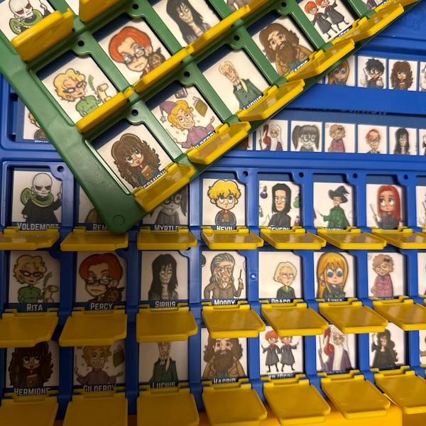 Editable Guess Who Template, Make Your Own Custom Printable Game Board ...