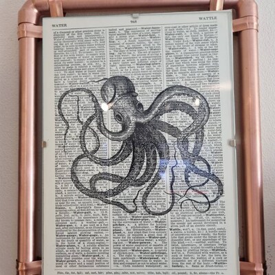 Copper Pipe Photo Frames - Etsy