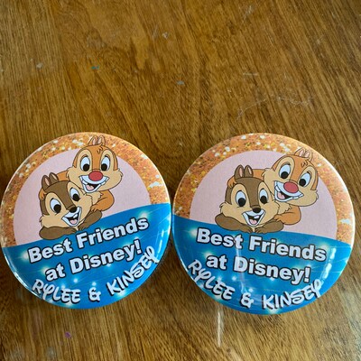 Disney Best Friends Buttons-disney Best Friends Pins-disney Buttons ...