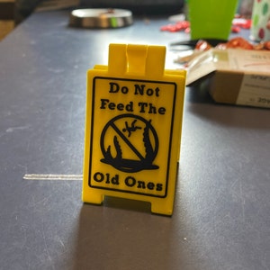 Caution Flying Objects Mini Desk Sign - Etsy