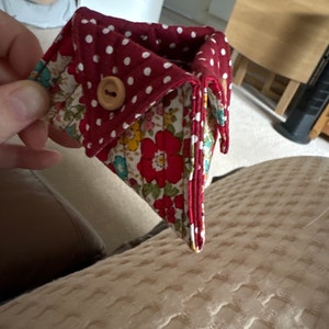 ORT Quilted Thread Catcher Sewing and Pattern Instructions/ Beginner ...