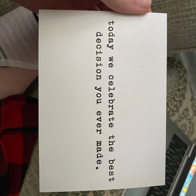 Most Thank You Cards Say Thank You Once. This Card Says Thank You 4 ...