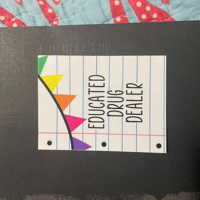 Funny Pharmacy Sticker Funny & True, 2.5 Inches High Vaccine Shots ...