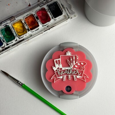 Stanley Topper SVG Laser Ready Bow Name Plate SVG Digital Download H2.0 ...