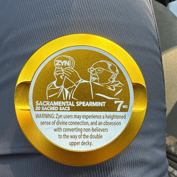 Metal Zyn Can, Metal Snus Can, Zyn Tin, Snus Container, Snus Holder ...