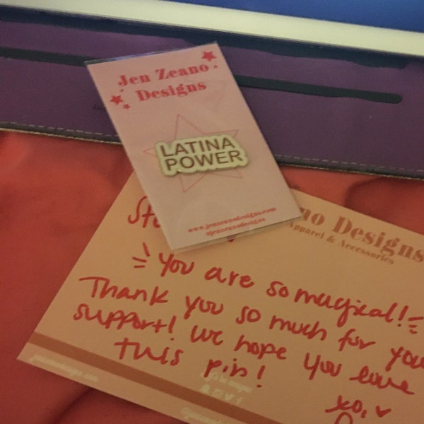 Latina Enamel Pin - Latina Power - Feminist Pin - Latinx - Latina Pins ...