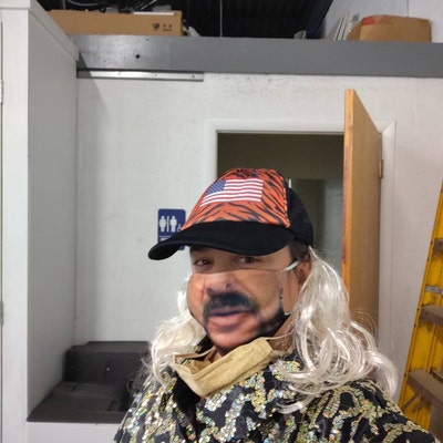 Joe Exotic Face Mask Tiger King Halloween Costume Washable Adjustable ...