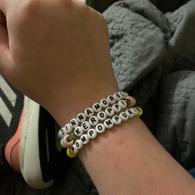 Anxiety Queen Beaded Bracelet Anxiety Bracelet Kandi Bracelet Y2K ...