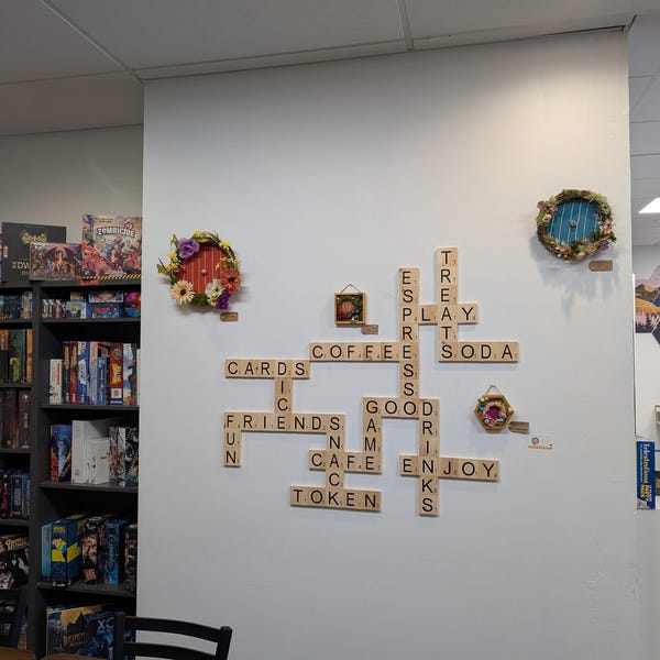 3x3 Large Scrabble Tiles, Large Scrabble Wall Art, Wall Art, Scrabble ...