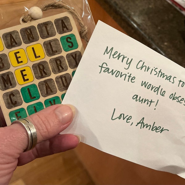 Wordle Ornament, Wordle Christmas Ornament, Christmas Wordle, Google ...