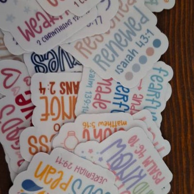 Christian Pro Life Sticker, Baby Sticker for Laptop, Notebook, Journal ...