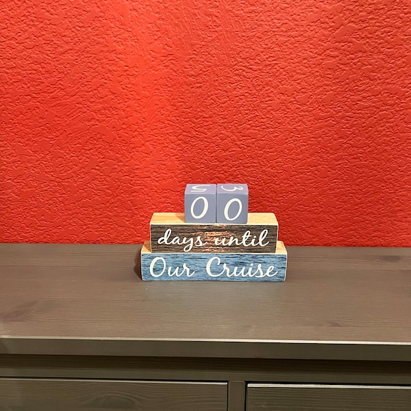 Cruise Vacation Countdown, Days Until, or Optional (weeks Until), Our ...