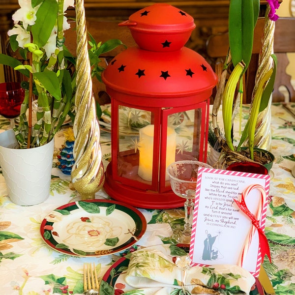 Legend of the Candy Cane - Card for Witnessing at Christmas - Jesus is ...