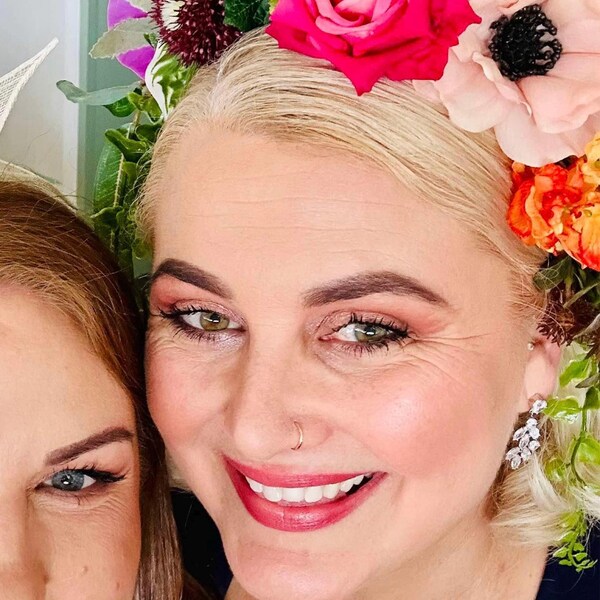 Orchid Hair, Hot Pink Fascinator, Floral Headpiece, Orchid Hat, Orchid ...