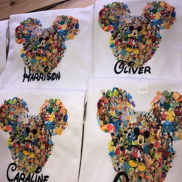 Mickey Mouse - Mickey Head Multi Character SVG , PNG, PDF, Instant ...