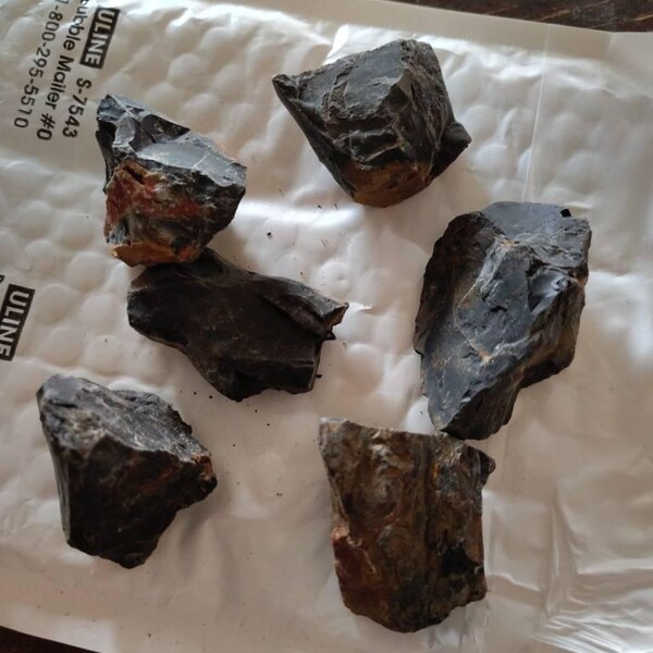 Large Black Onyx Rough Raw Stones (by the Piece or Pound) Wholesale ...