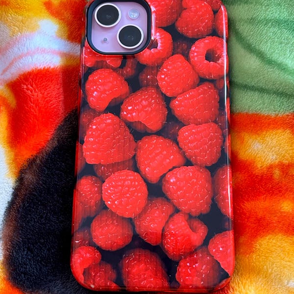 Fruit Blueberry Phone Case Summer Wild Berry Seamless Cover for iPhone ...