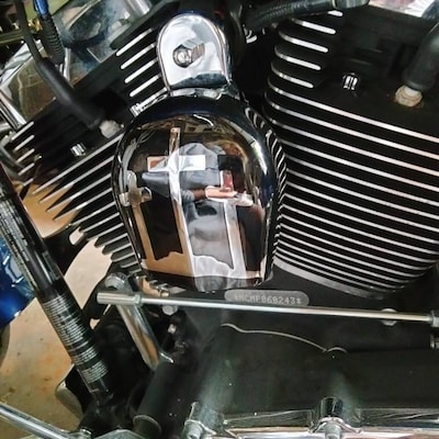 Harley Davidson Custom Derby Cover Dragon Cross purple - Etsy