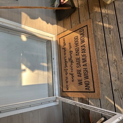 Frageelay, Fragile This Must Be Italian Doormat, Christmas Story, Funny ...