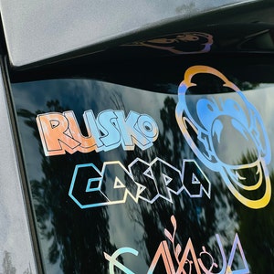 Boogie T Decal / Sticker Boogie T Car Decal Boogie T - Etsy