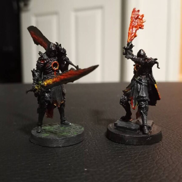 Midas, Golden Frenzy Miniature Inspired by Midra Lord of Frenzied Flame ...