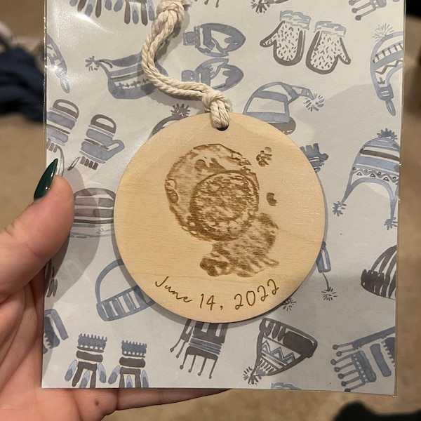 Custom Embryo Ornament IVF Keepsake Personalized Embryo Art Embaby ...