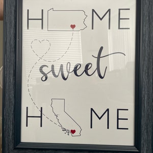 Exchange Student Map Port Washington New York USA - Etsy