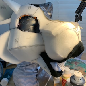 Bucket Style Foam Fursuit Head Base and Liner Pattern - Etsy