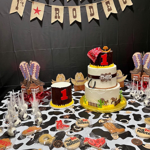 My First Rodeo Cookies - Etsy
