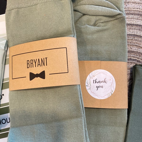 Custom Sock Labels | Personalized Labels Perfect for Wedding or ...