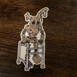 FNAF Security Breach Springtrap Peepaw Sticker - Etsy