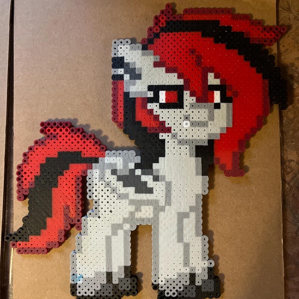 Custom MLP Perler Fuse Bead Character - Etsy