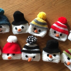 Chocolate Orange Snowman Crochet Pattern - Etsy