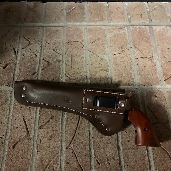 Revolver .22lr Holster Ruger Heritage Rough Rider Hand Crafted Genuine ...