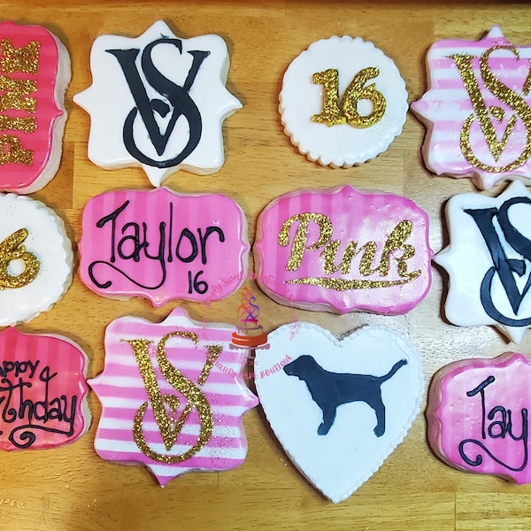 VS Pink SVG File Bundle - Etsy