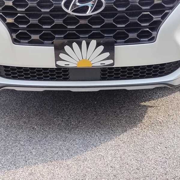 Wildflower License Plate, Cute Floral License Plate, Cute Car Accessory ...