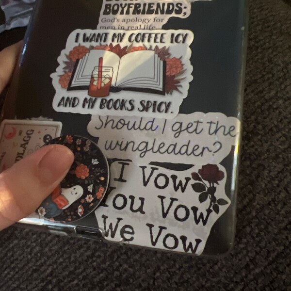 I Vow.you Vow.we Vow.sticker, Kindle Stickers, Waterproof Sticker, Book ...