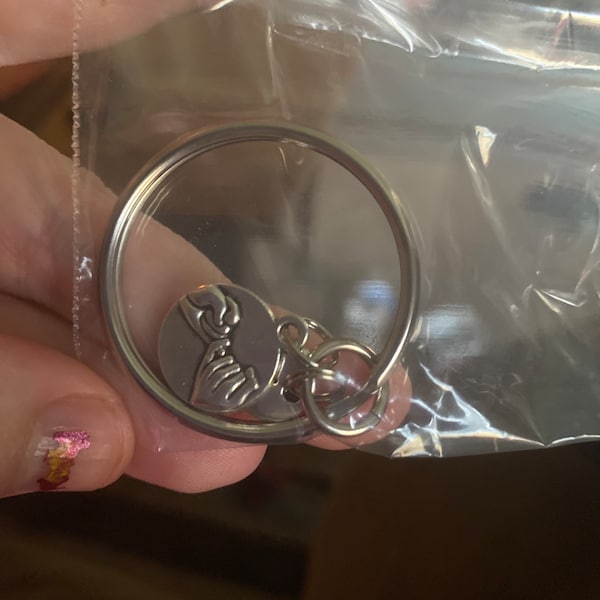 Pinky Swear 2 Keychains for Best Friends, Pinky Promise Key Chain Pair ...