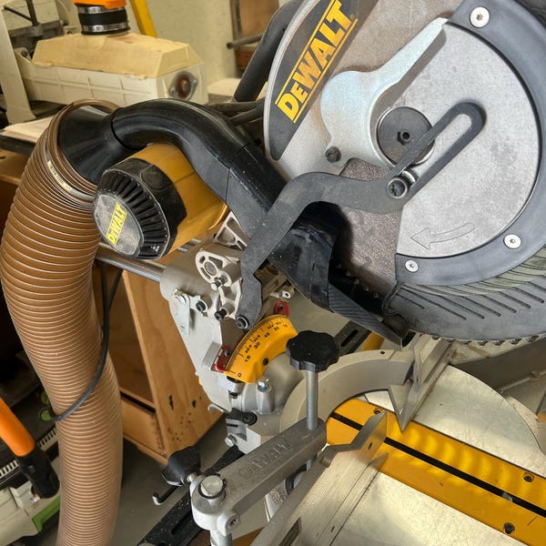 Dewalt Miter Saw Dust Collector Adapter - Etsy