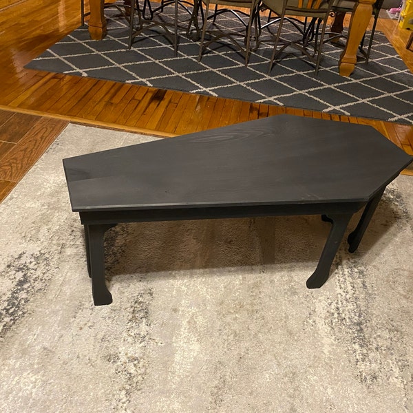 Coffin Coffee Table,coffee Table,coffin Table,coffin Decor,coffin Table ...