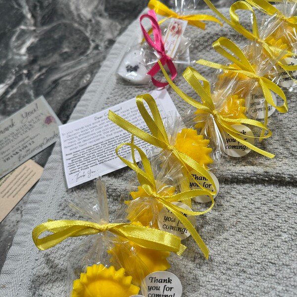 10pcs Sun Soap Favors, Sunshine Baby Shower Favors, Summer Party Favors ...