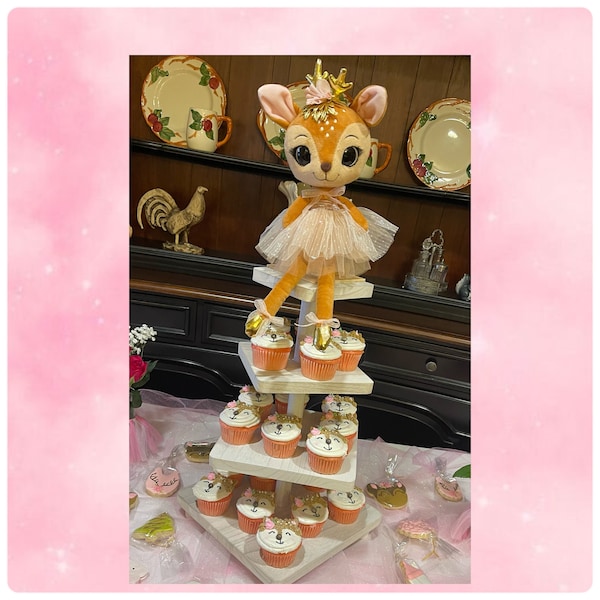 Ballerina Doll, Nina Ballerina the Deer Plush by Eliela Toys, Dancer ...
