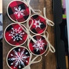 6 Snowflakes Machine Embroidery Designs SET of 6 Snowflake in Assorted ...